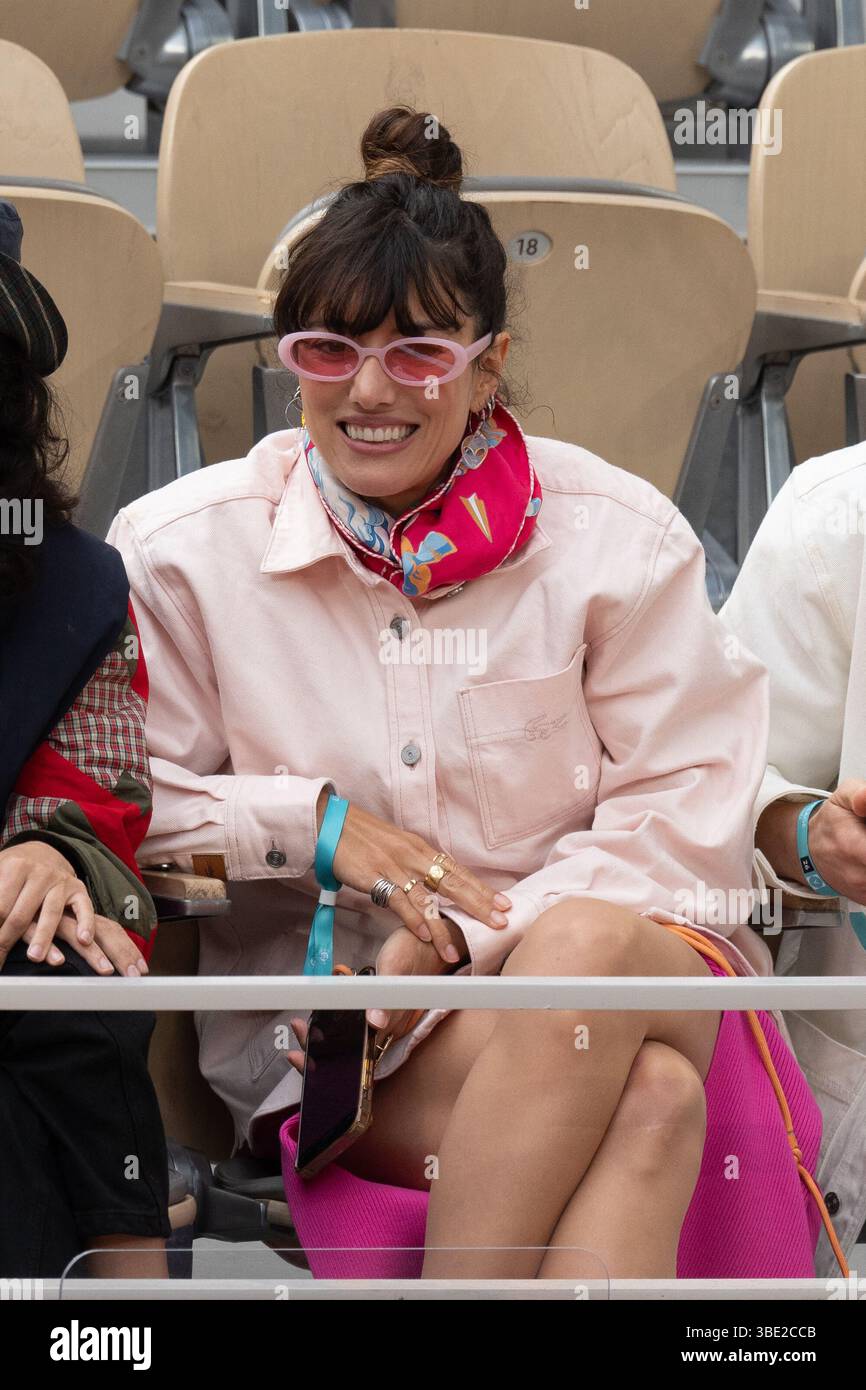 Paris, France. 26th May, 2025. Vanessa Guide attends the Roland Garros ...