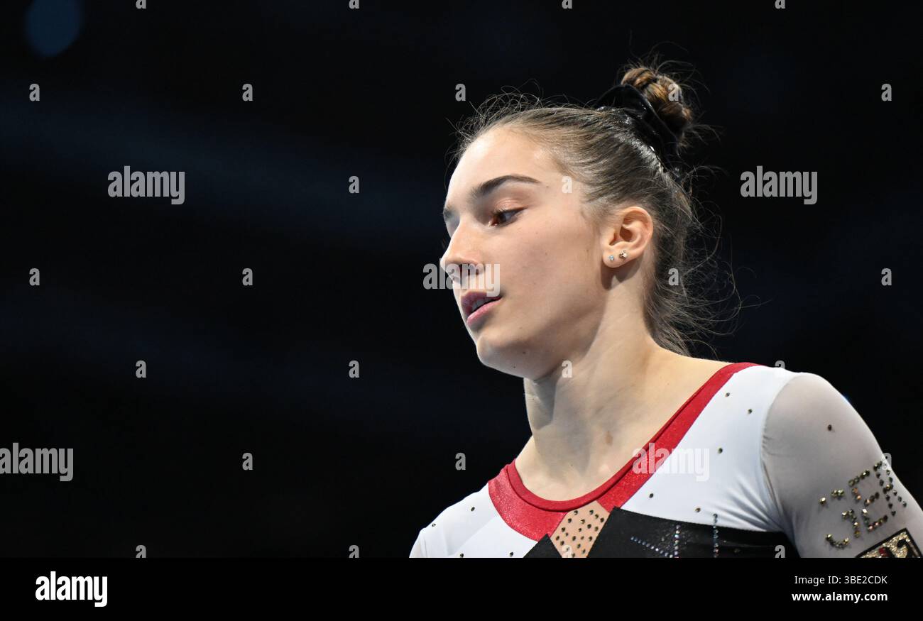 26 May 2025, Saxony, Leipzig: Gymnastics: European Championships ...