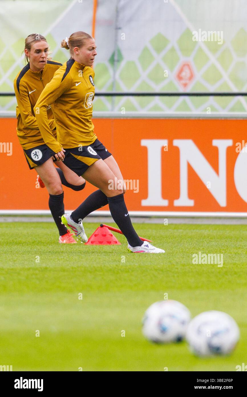 Zeist, Netherlands. 27th May, 2025. ZEIST, 27-05-2025, KNVB Campus, Footbal Training Netherlands ...