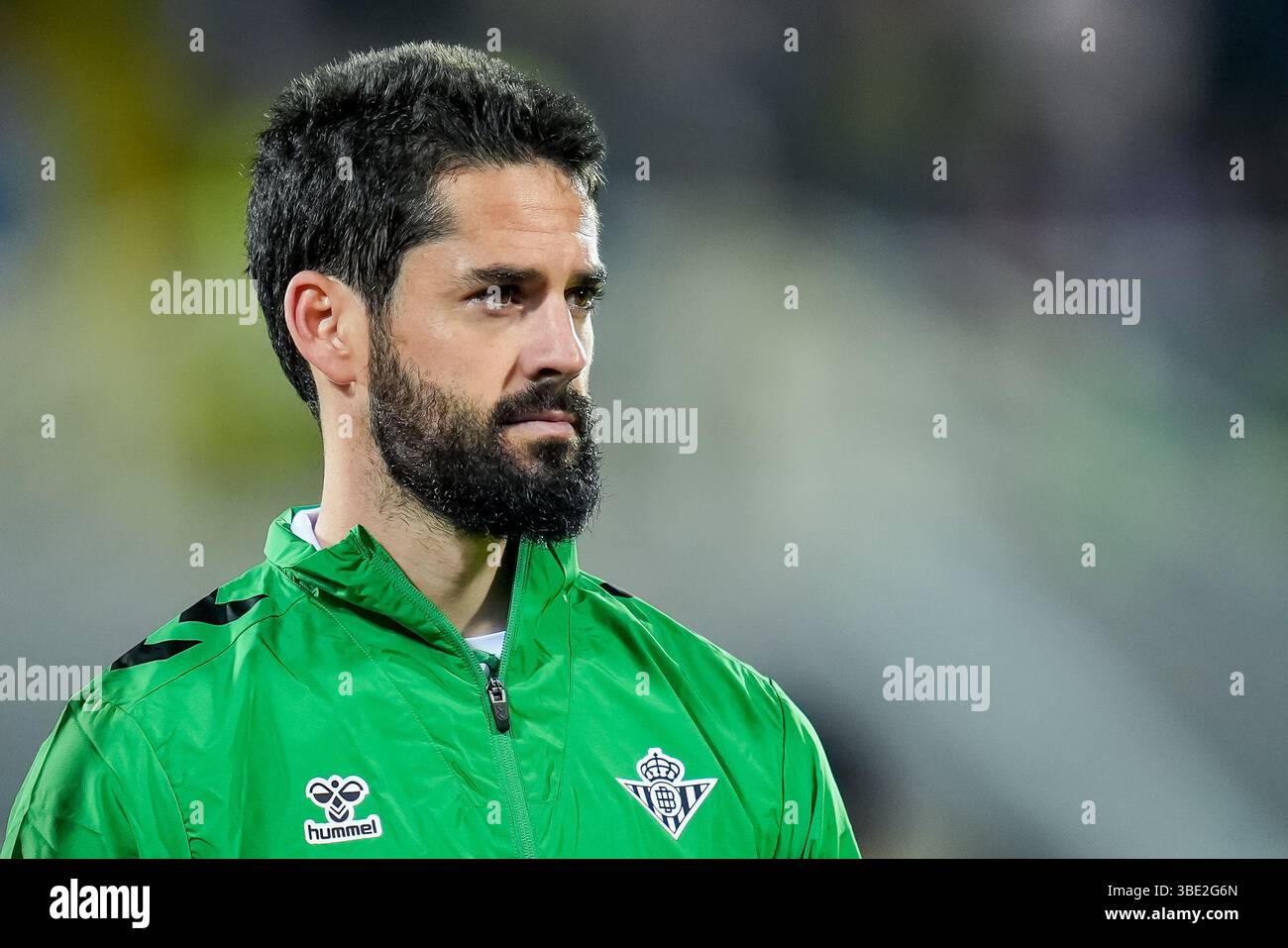 Isco of Real Betis Balompie looks on during the UEFA Conference League ...