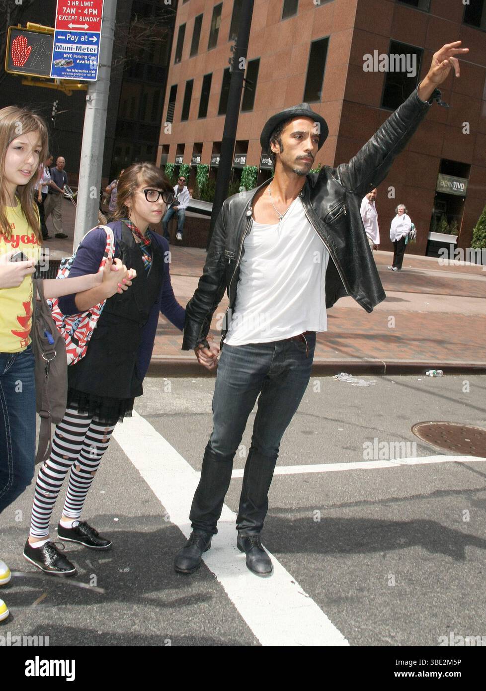 Lourdes Leon and Carlos Leon at the Kabbalah centre in New York City ...