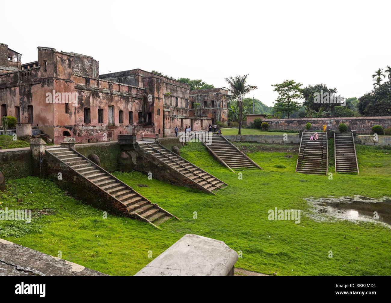 Baliati palace pond, Dhaka Division, Saturia, Bangladesh Stock Photo ...
