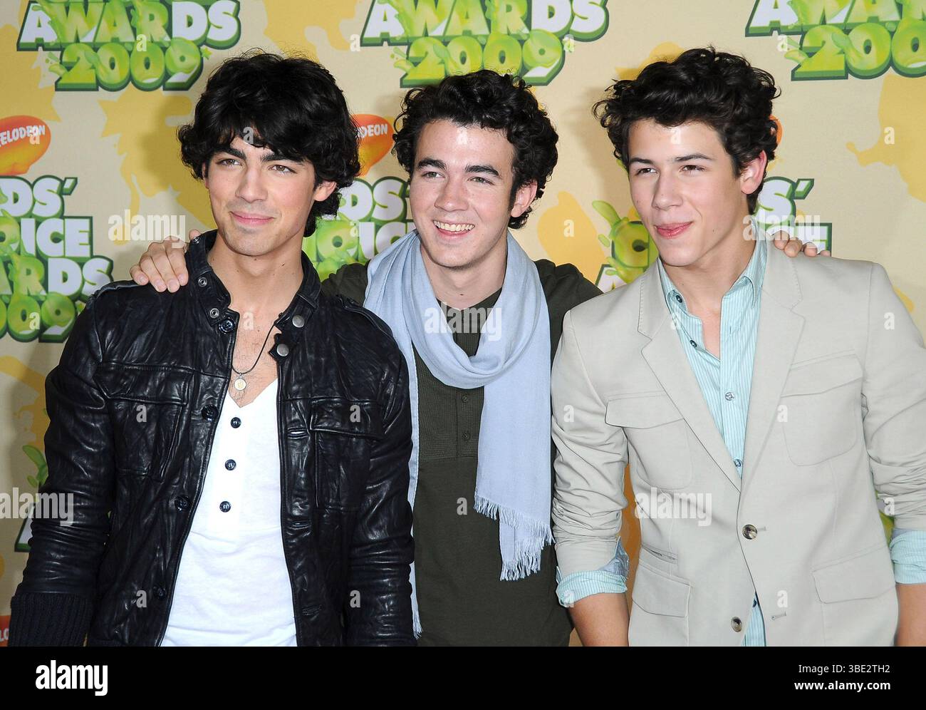 Jonas Brothers at the Nickelodeon Kid's Choice Awards 2009 held at the ...
