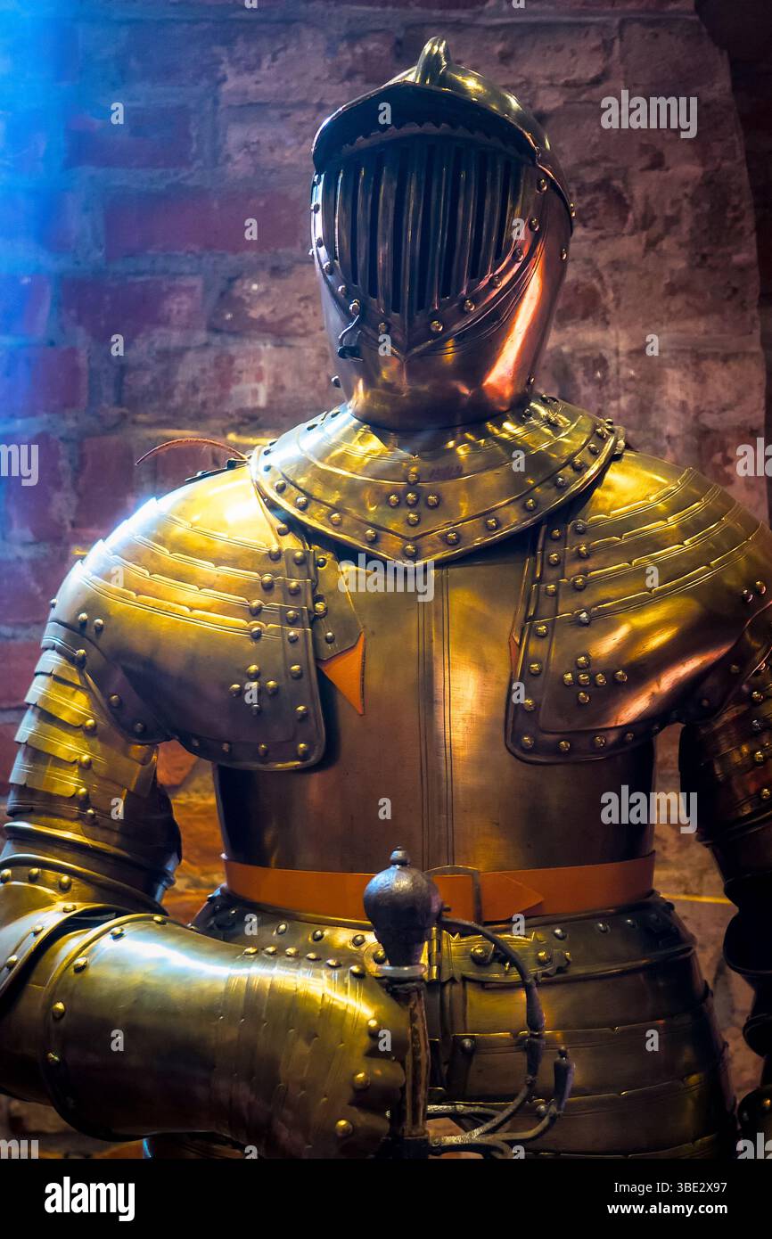 Suit armor standing on hi-res stock photography and images - Alamy