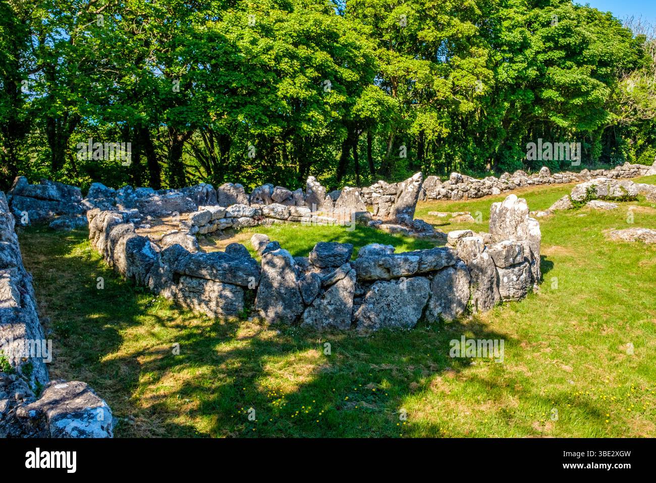 Din Lligwy (or Din Llugwy) hut circle is an ancient village on the ...