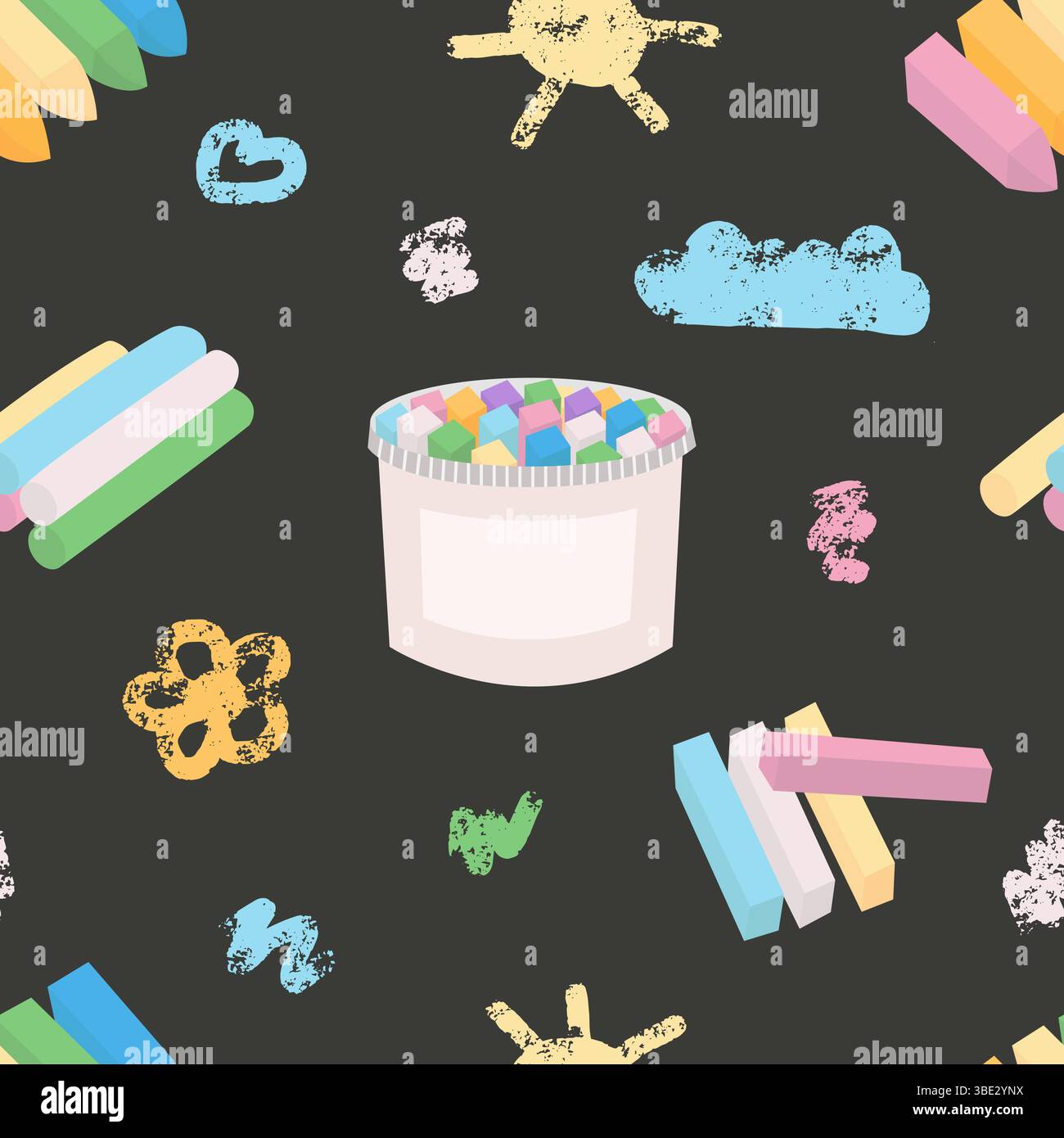 Chalkboard sun Stock Vector Images - Alamy