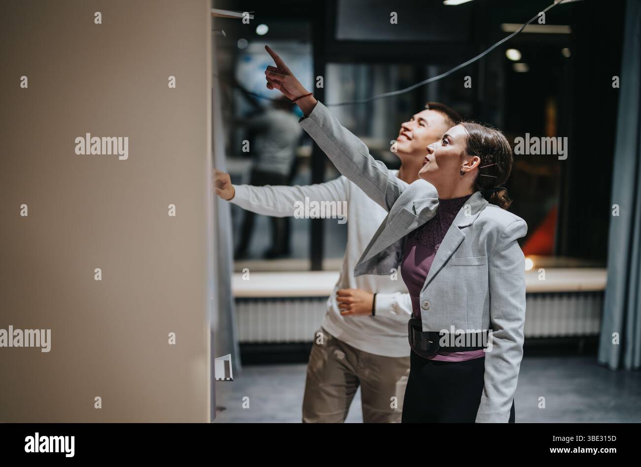 High school students engaging in an interactive classroom discussion ...