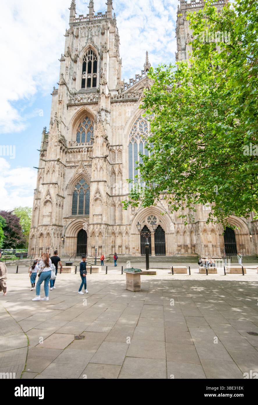 York Minster Cathedral York England UK Stock Photo - Alamy