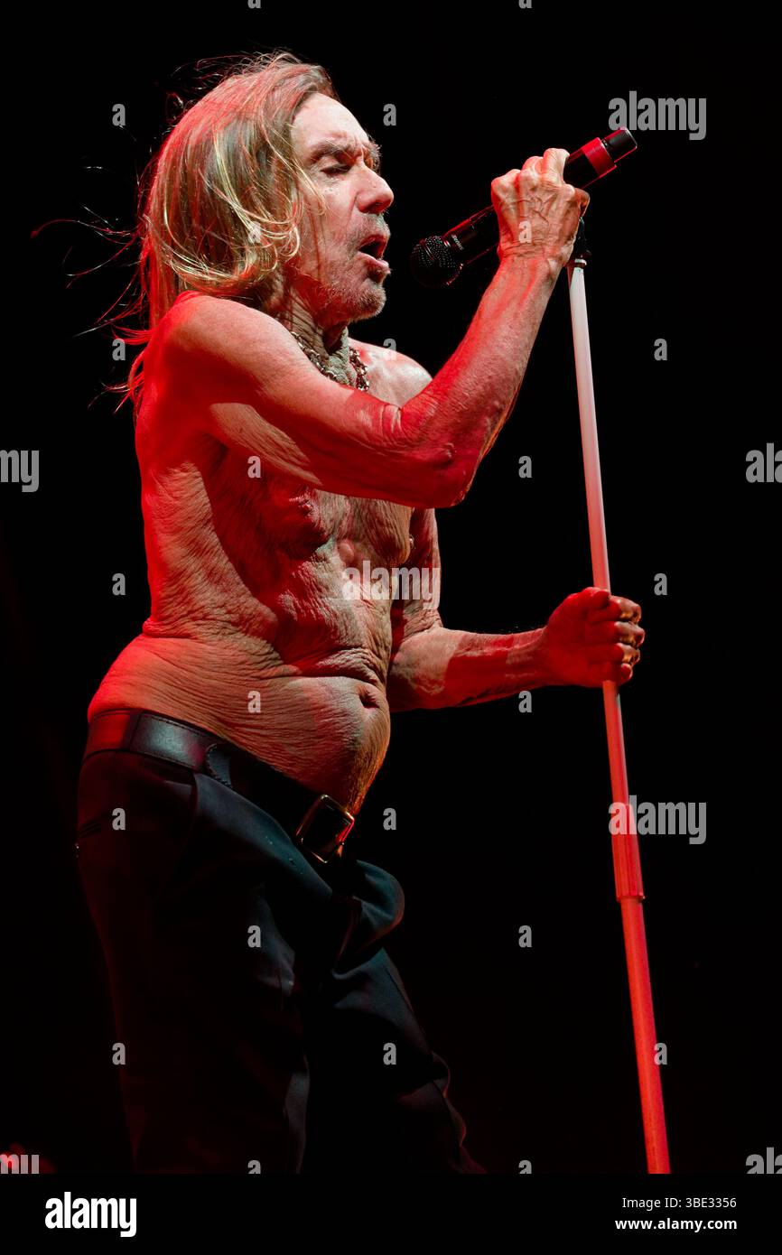 Catton Park, Derbyshire, UK. 24th May, 2025.Iggy Pop headlining the ...