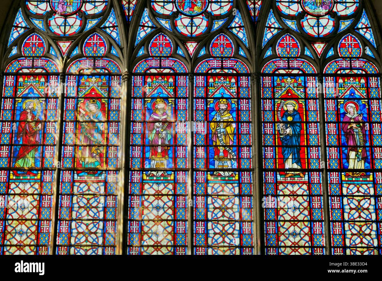 France, Aube, Troyes, Saint Urbain basilica built between the 13th and ...