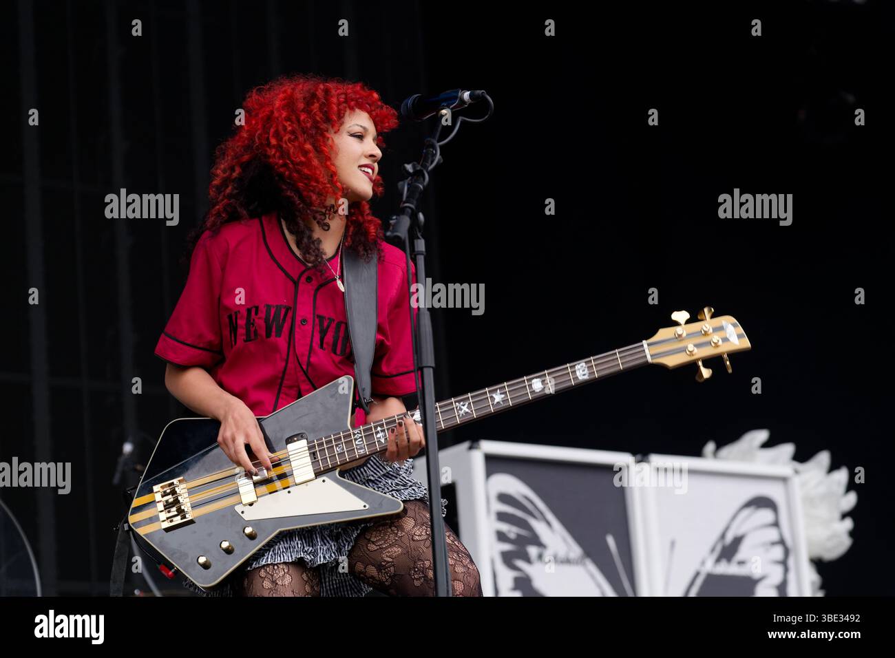 Catton Park, Derbyshire, UK. 24th May, 2025.Nova Twins performing on ...