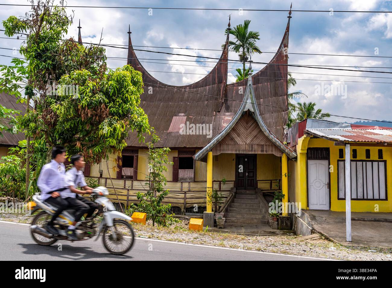 Indonesia, island of Sumatra, province of Jambi, Kerinci, village of ...