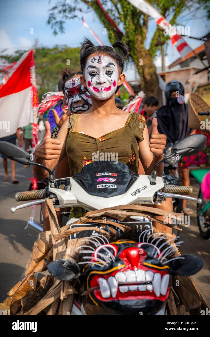 Indonesia, island of Java, province of Banyuwangi, East Java, town of ...