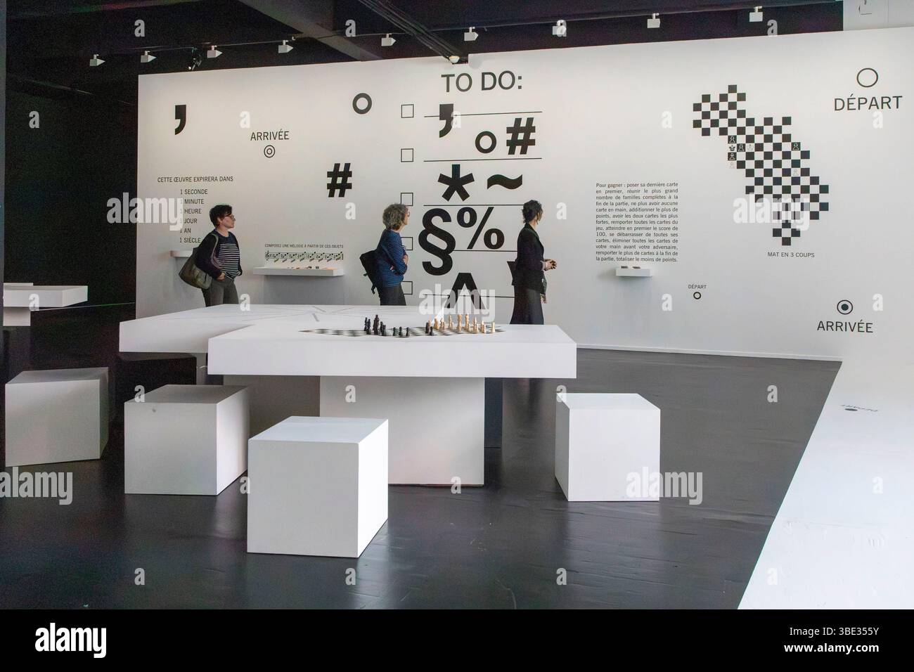 France, Nord, Lille, Tri Postal, Lille 3000 Pom Pom Pidou exhibition based on the Centre ...