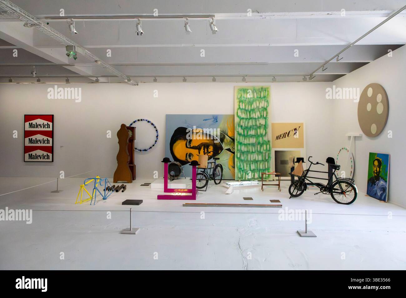 France, Nord, Lille, Tri Postal, Lille 3000 Pom Pom Pidou exhibition ...