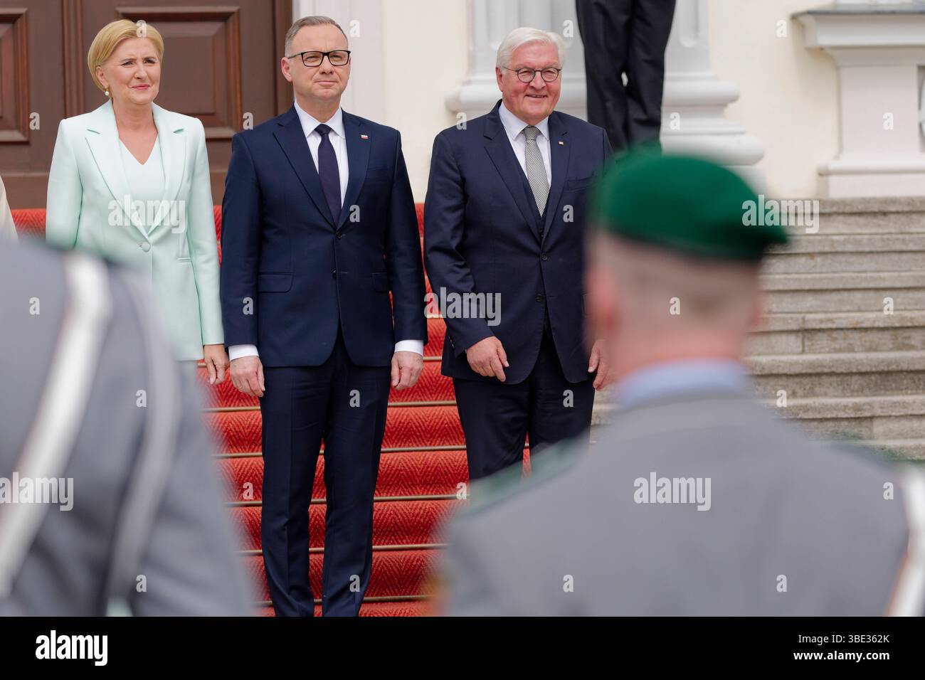 Steinmeier begrüßt Duda 2025-05-27 Deutschland, Berlin Bundespräsident ...