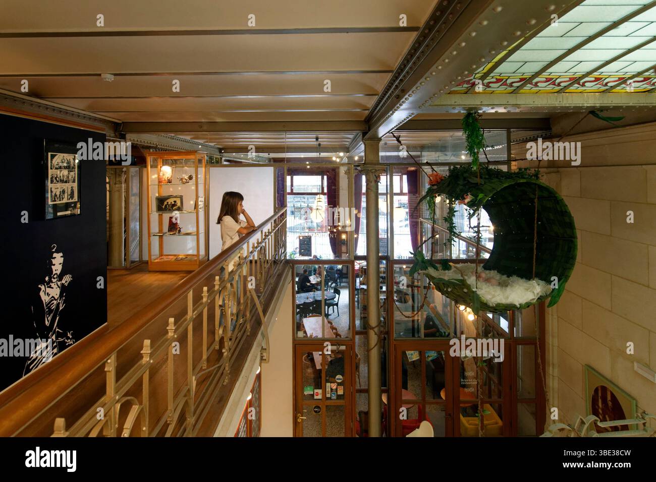 Belgium, Brussels, Belgian Comic Strip Center, or Comic Strip Museum ...