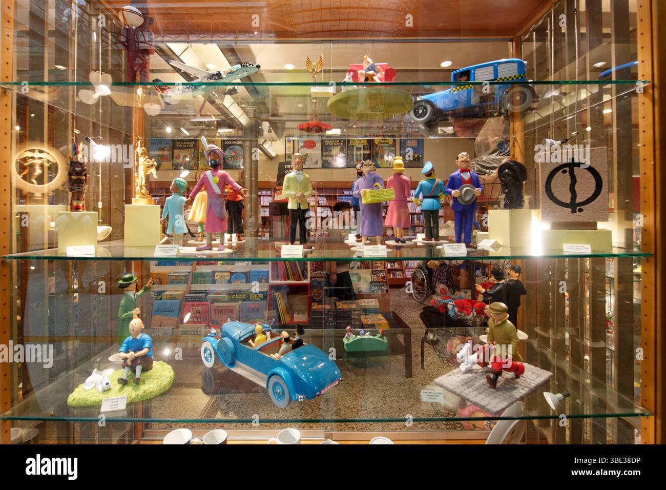 Belgium, Brussels, Belgian Comic Strip Center, or Comic Strip Museum ...