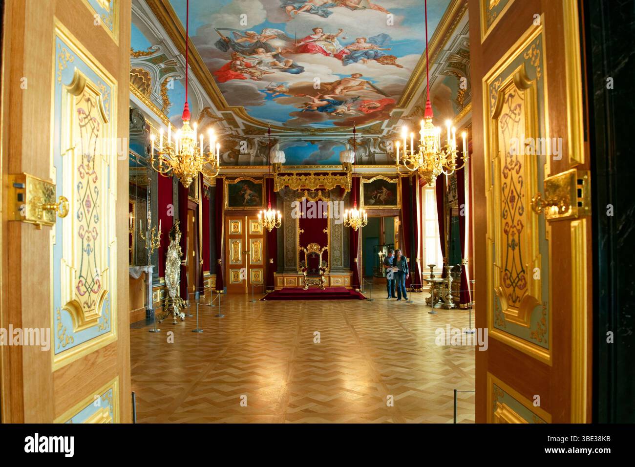 Germany, Saxony State, Dresden, old city (Altstadt), Residenzschloss ...