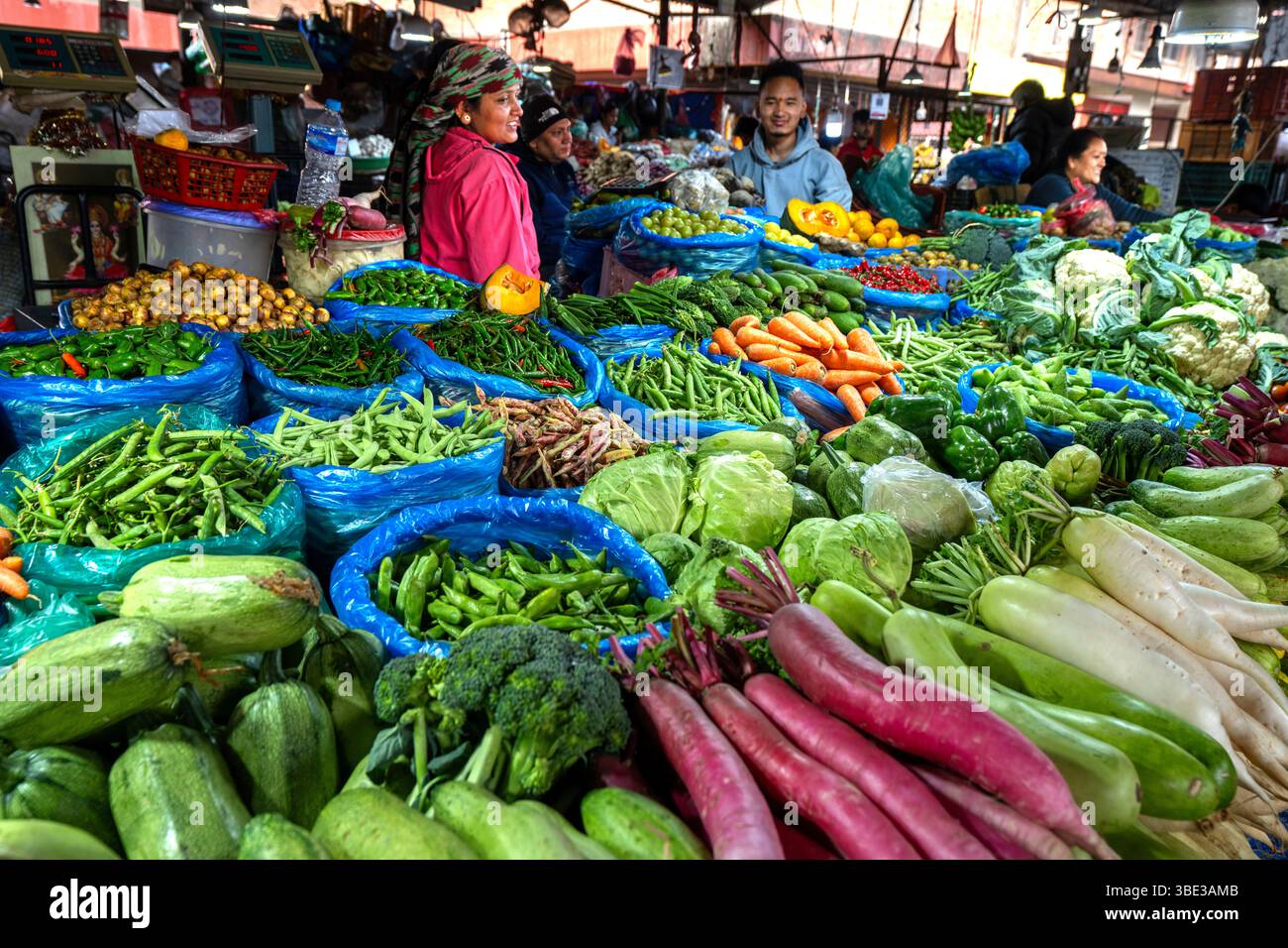 Nepal, Kathmandu, Kalimati market Stock Photo - Alamy
