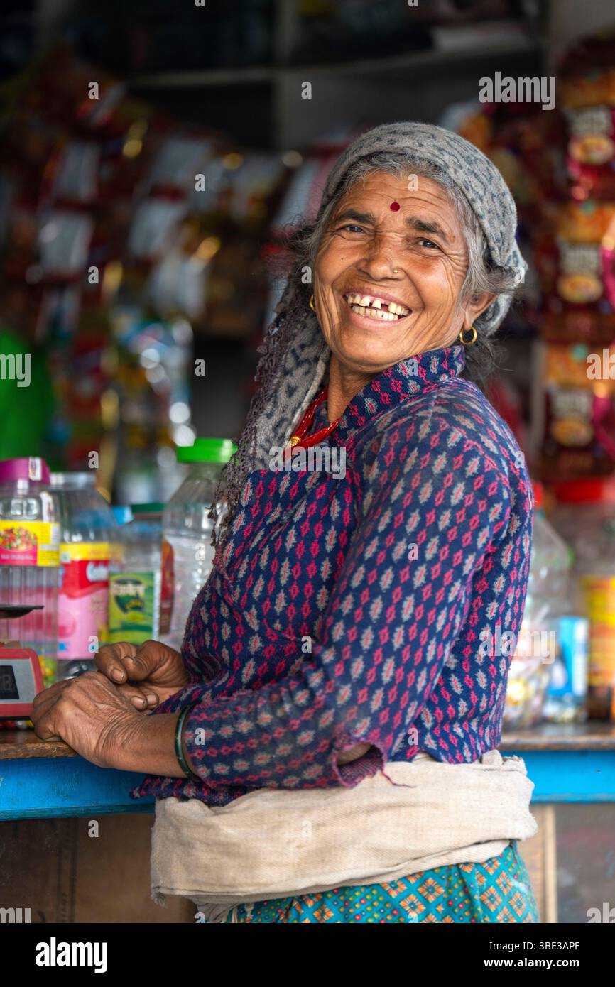 Nepal, Terai, Chitwan, tharu village Stock Photo - Alamy