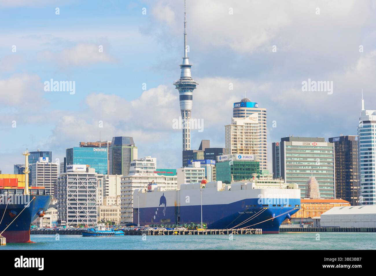 New Zealand, North Island, Auckland, Auckland Skyline Stock Photo - Alamy
