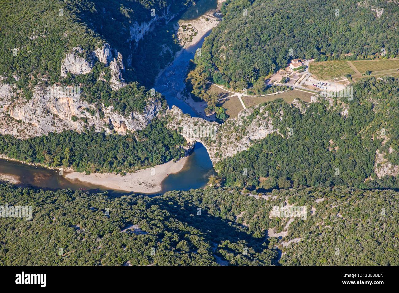 France, Ardeche, Ardeche River Canyon National Natural Reserve, Ardeche ...