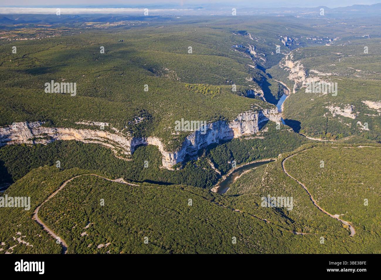 France, Ardeche, Ardeche River Canyon National Natural Reserve, Ardeche ...