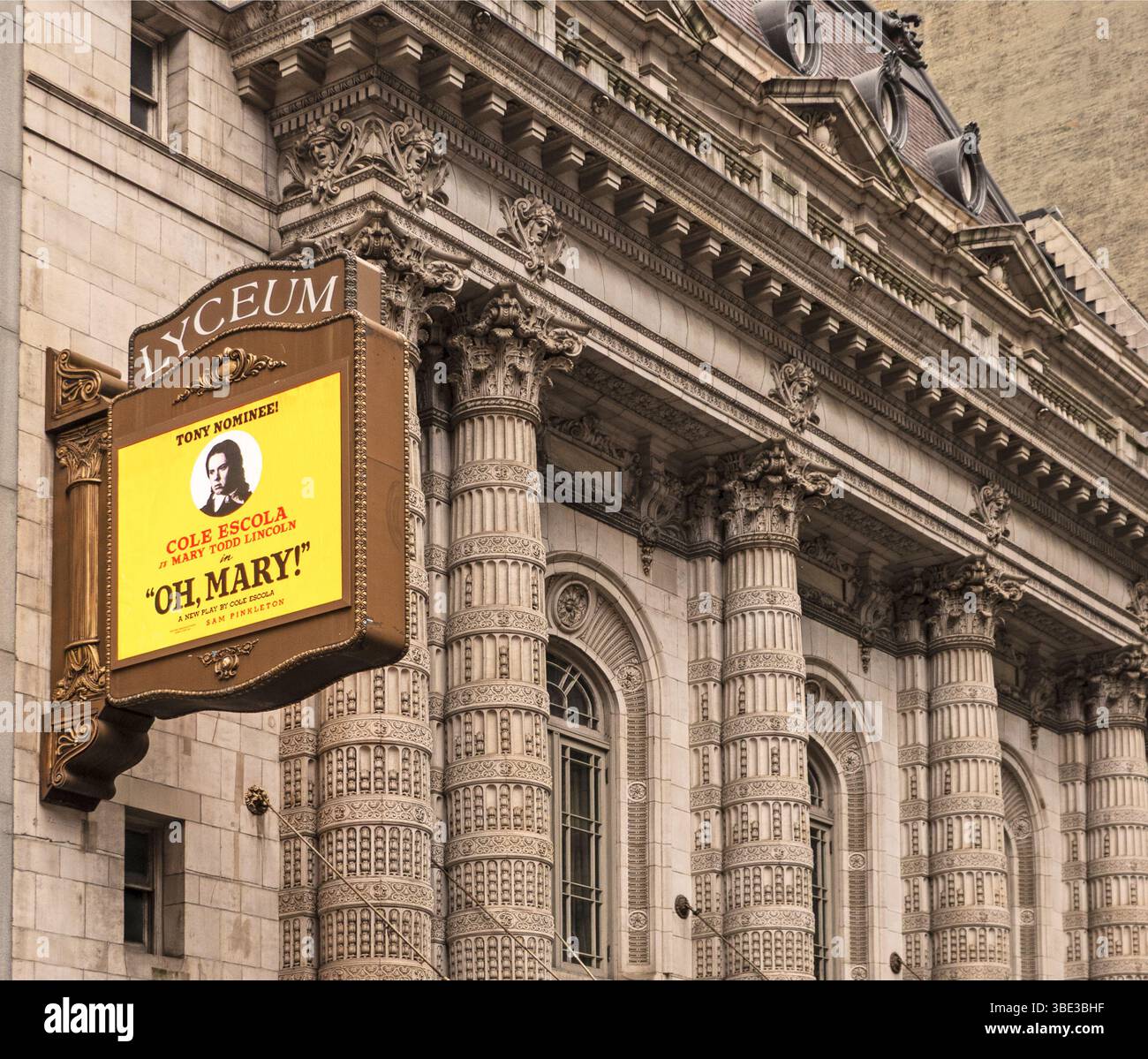 Oh Mary play at the Lyceum theater in Manhattan NYC Stock Photo - Alamy