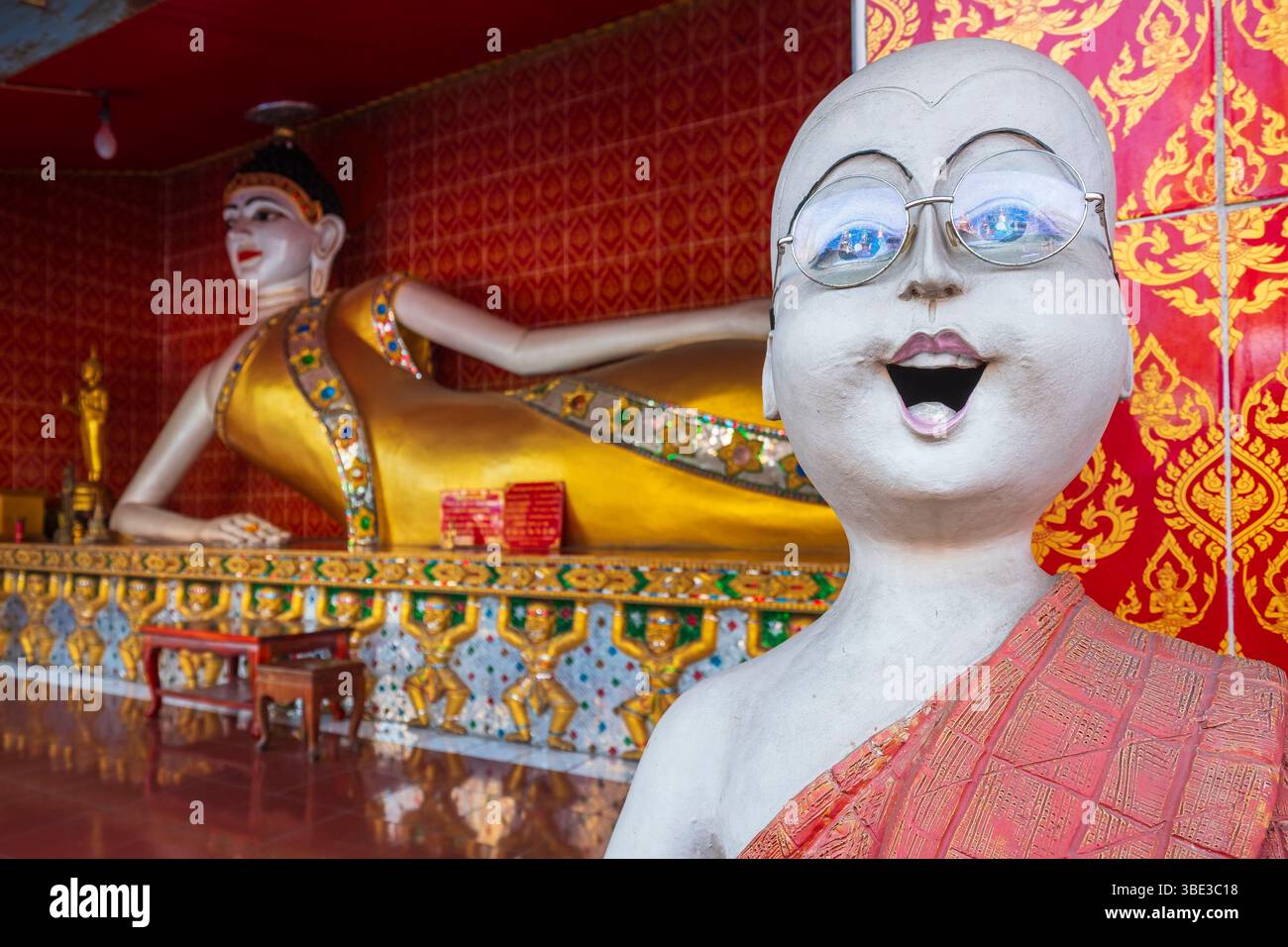 Thailand, Bangkok, Thonburi district, Wat Khun Chan Stock Photo - Alamy