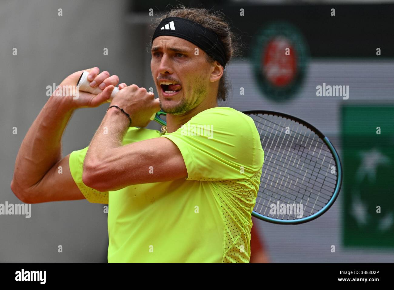 Paris, France. 27th May, 2025. Roland Garros 2025: Alexander Zverev ...