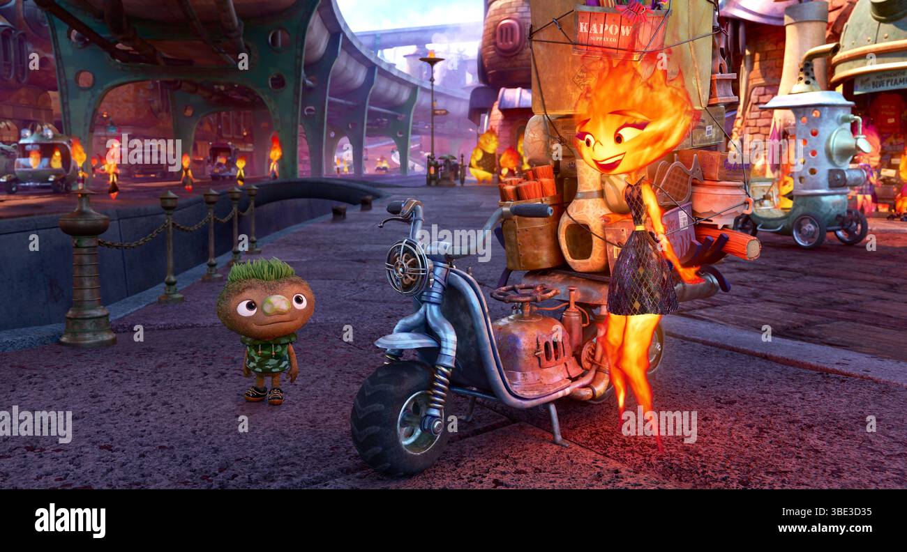 Elemental Year : 2023 USA Director : Peter Sohn Animation Stock Photo ...