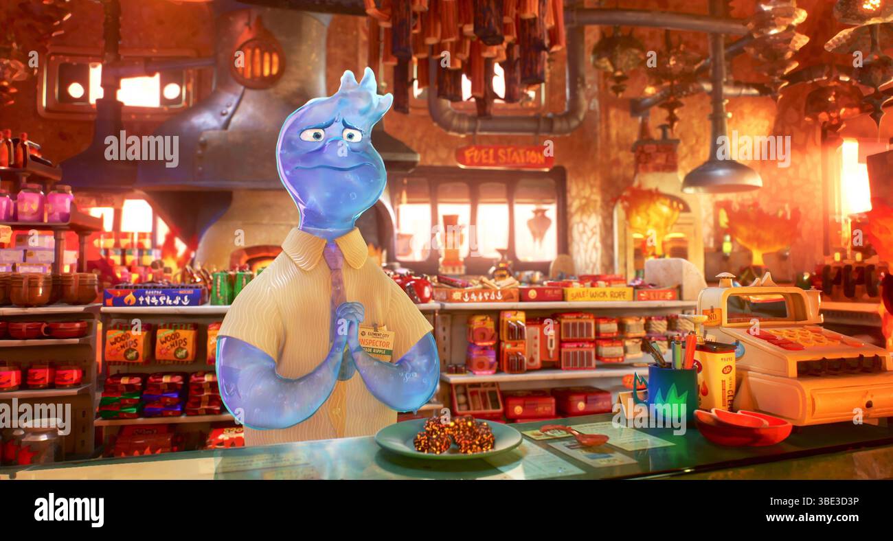 Elemental Year : 2023 USA Director : Peter Sohn Animation Stock Photo ...