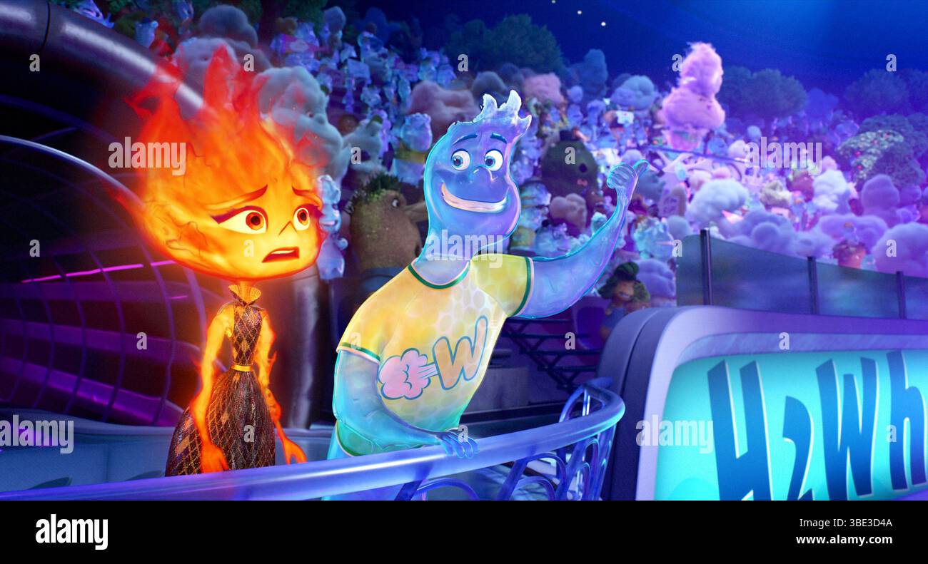 Elemental Year : 2023 USA Director : Peter Sohn Animation Stock Photo ...