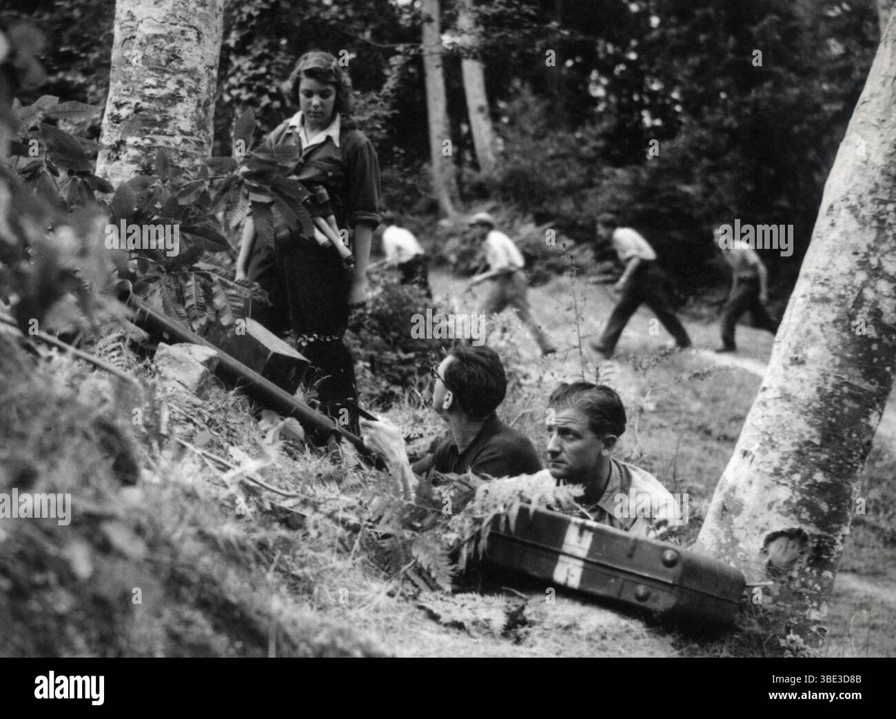 La Bataille du Rail Year : 1946 France Director : René Clément Palme d ...