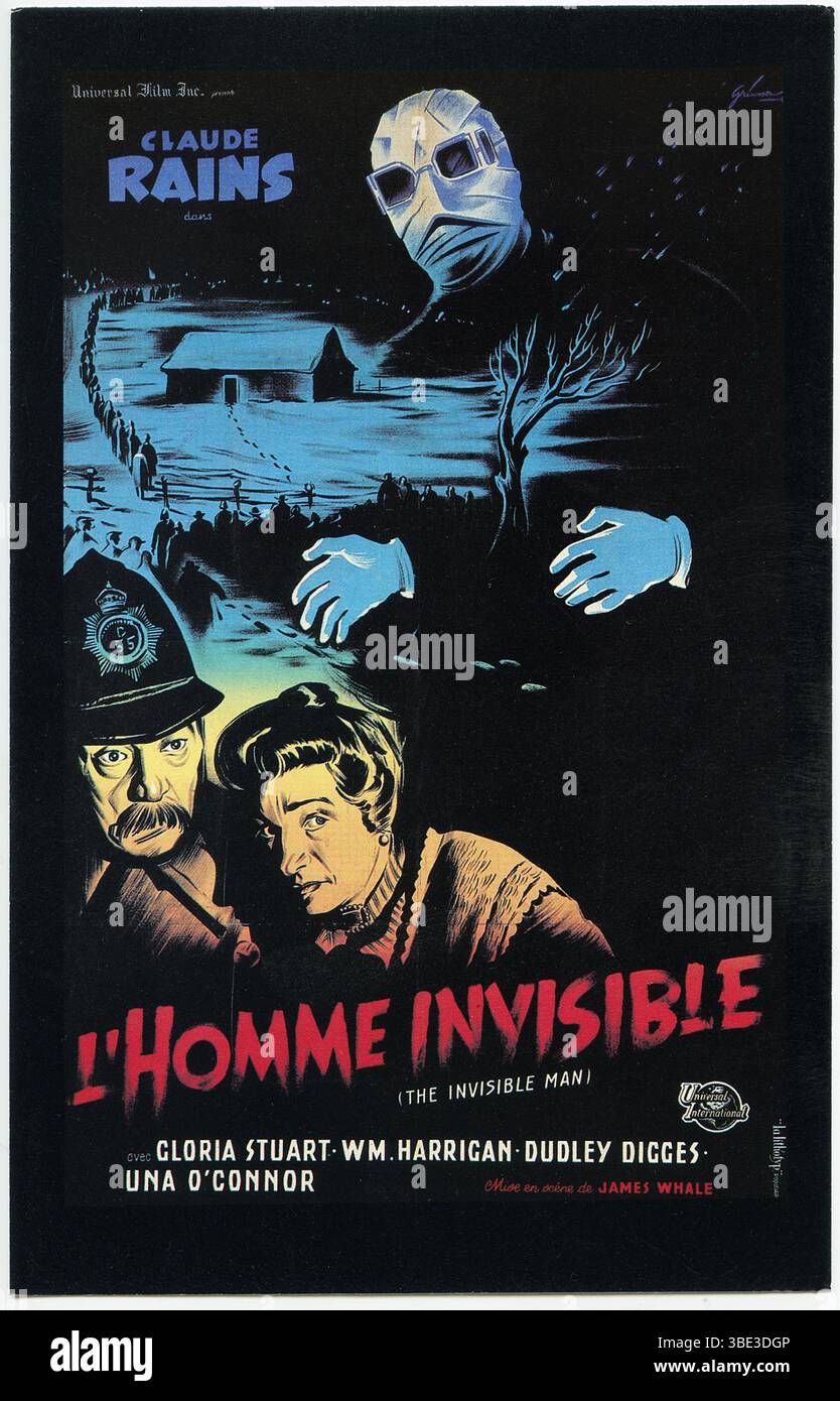 The invisible man and 1933 hi-res stock photography and images - Alamy