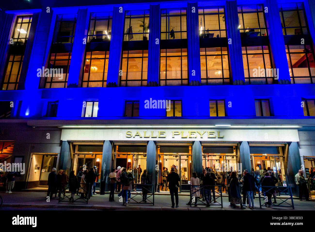 France, Paris, the Salle Pleyel Stock Photo - Alamy