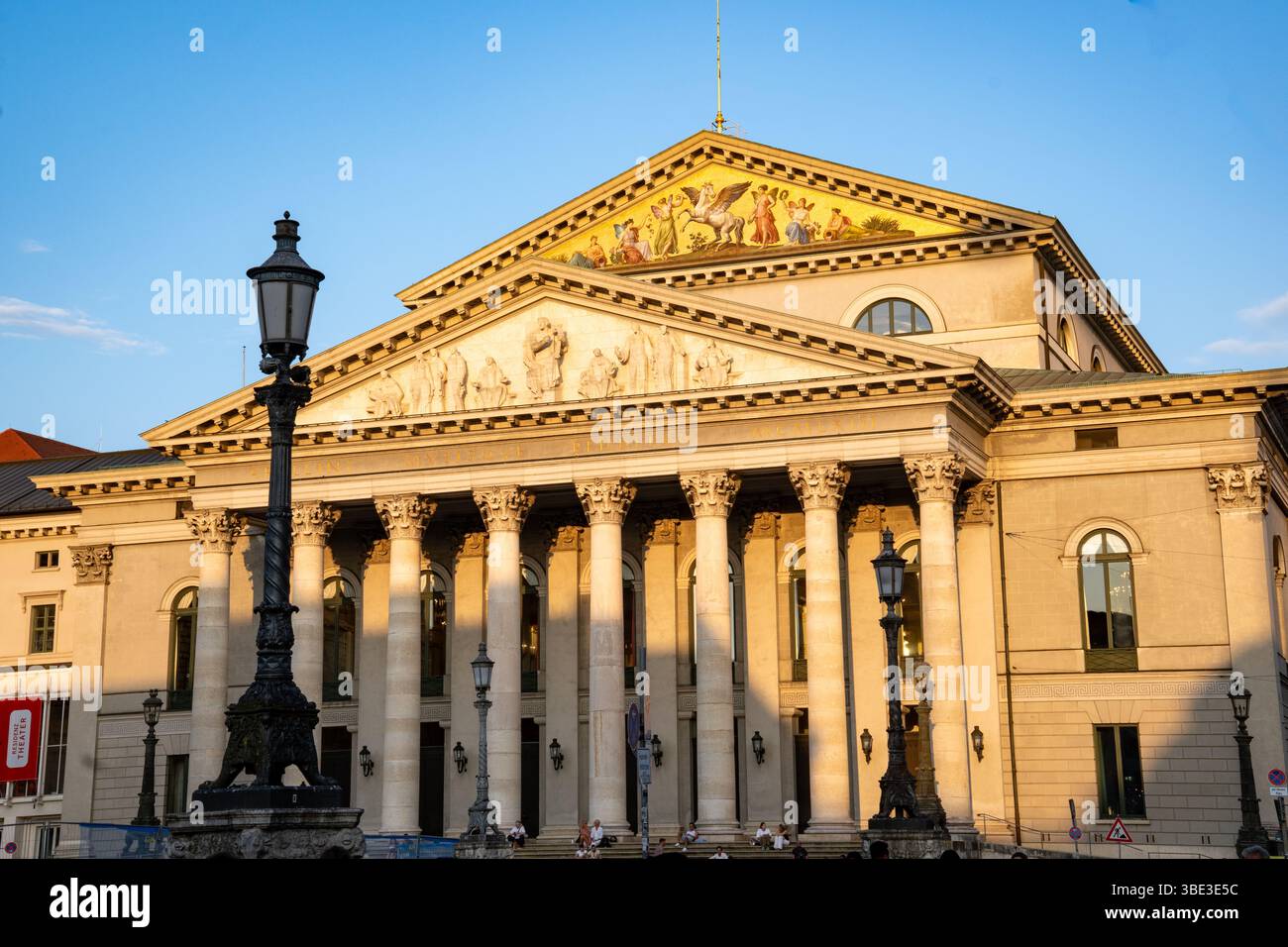 The National Theater, A Historic Opera House, Home Of The Bavarian ...