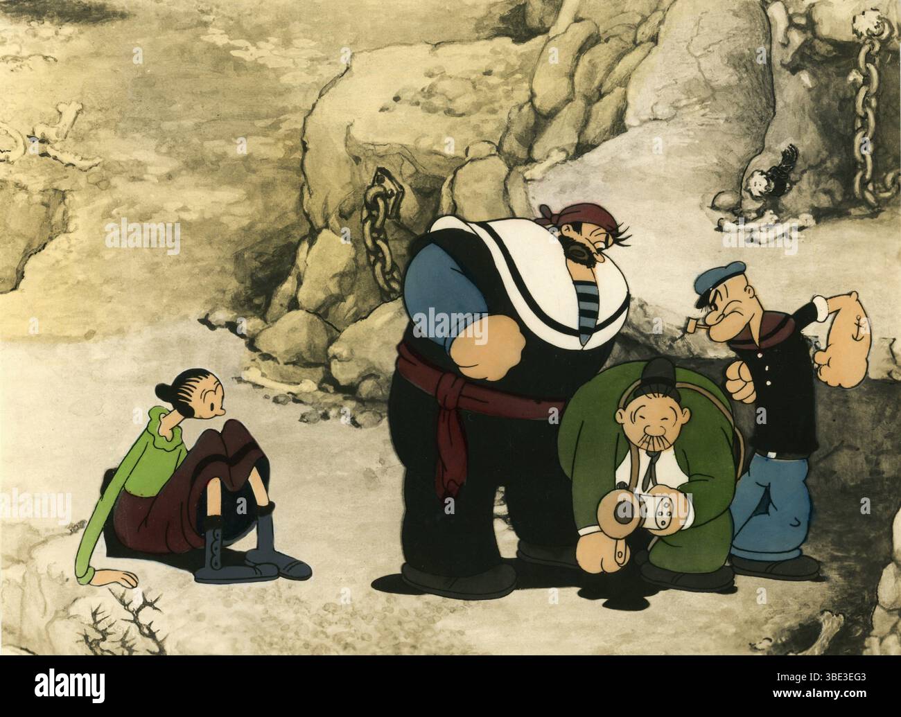 Popeye the Sailor Meets Sindbad the Sailor Year : 1936 USA Directed by ...