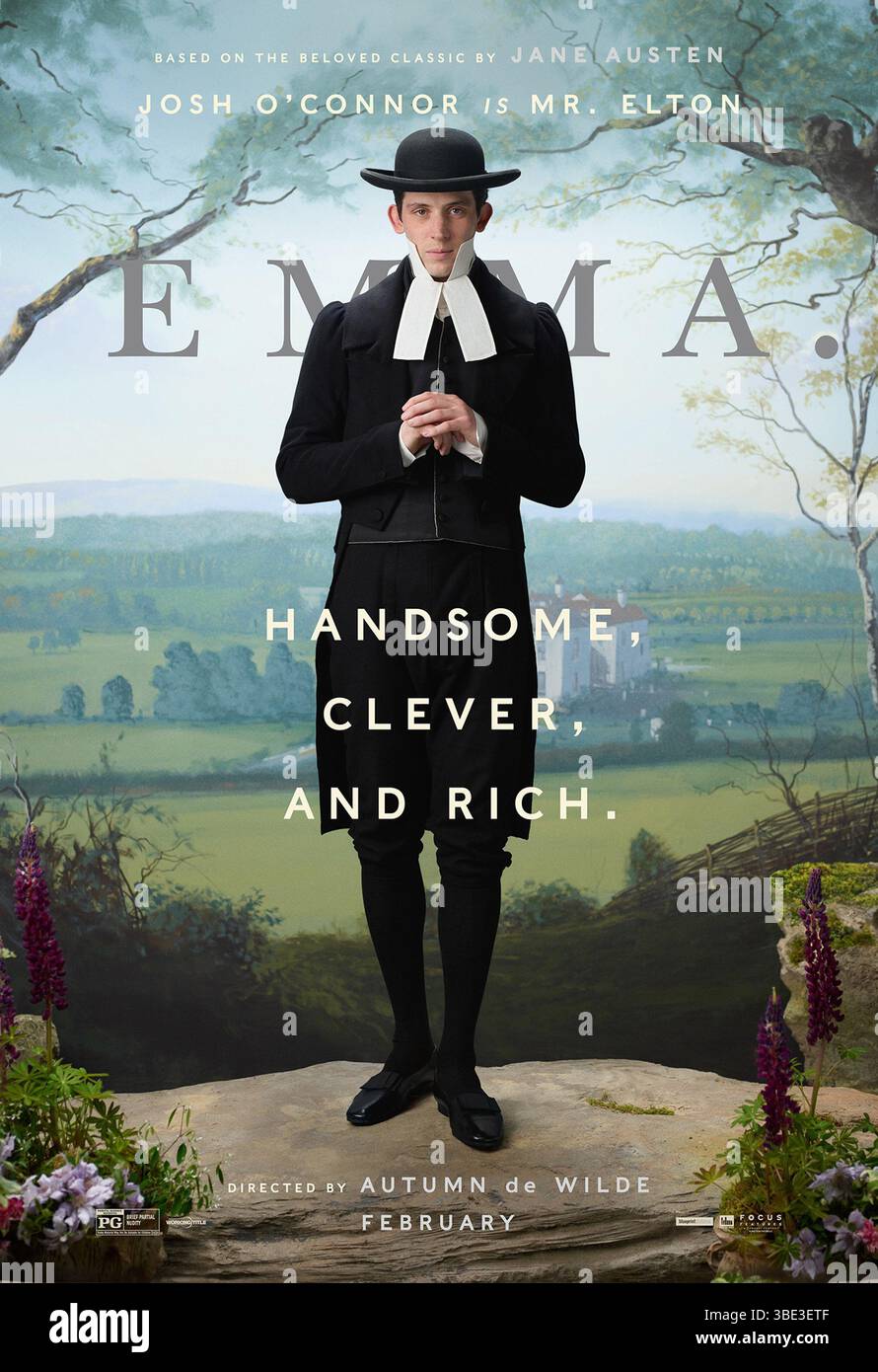 Emma 2020 film poster hi-res stock photography and images - Alamy