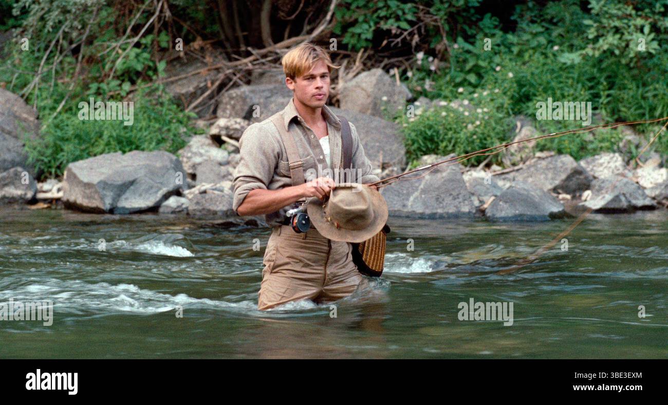 A River Runs Through It Year : 1992 USA Directed by Robert Redford Brad ...
