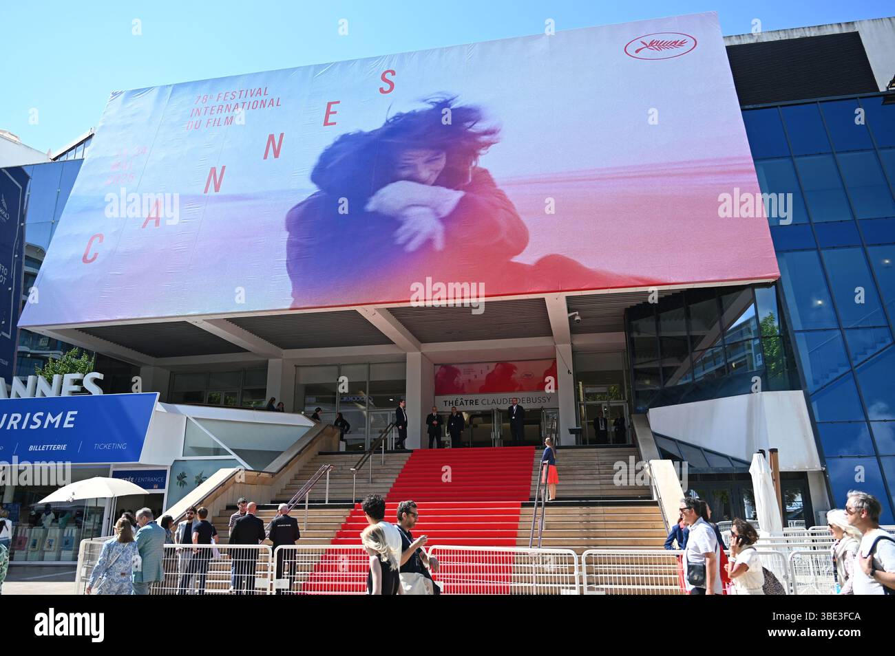 Unveiling of the official poster for the 78th Cannes Film Festival. 13 ...
