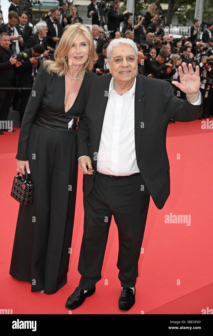 Catherine Madar, Enrico Macias Opening ceremony of the 2025 Cannes Film ...