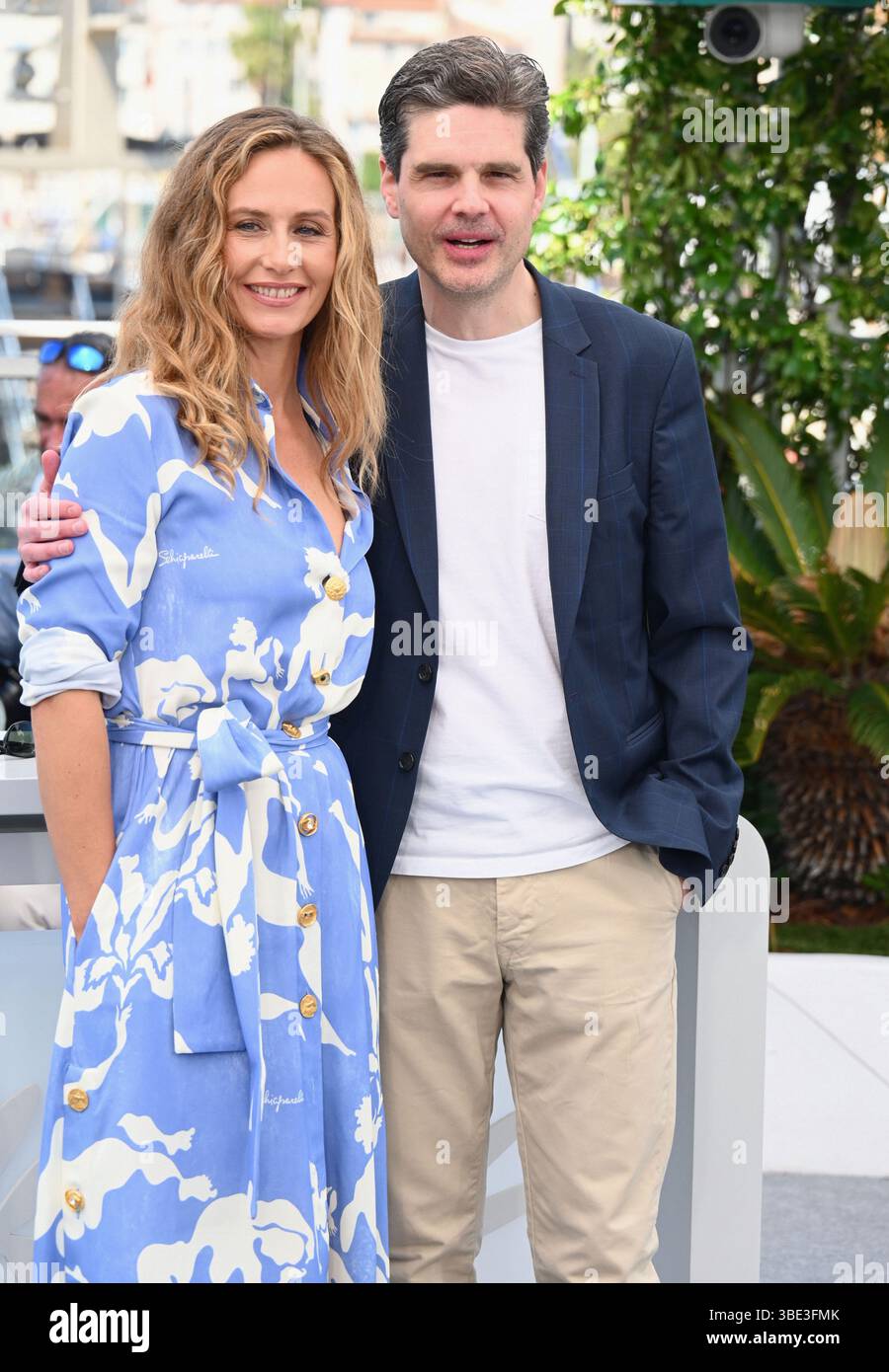 Cécile de France, Yann Gozlan Photocall of the film "Dalloway" 78th ...