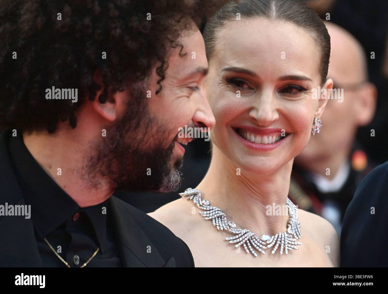 William Lebghil, Natalie Portman (in Dior) 'Eddington" Cannes Film ...