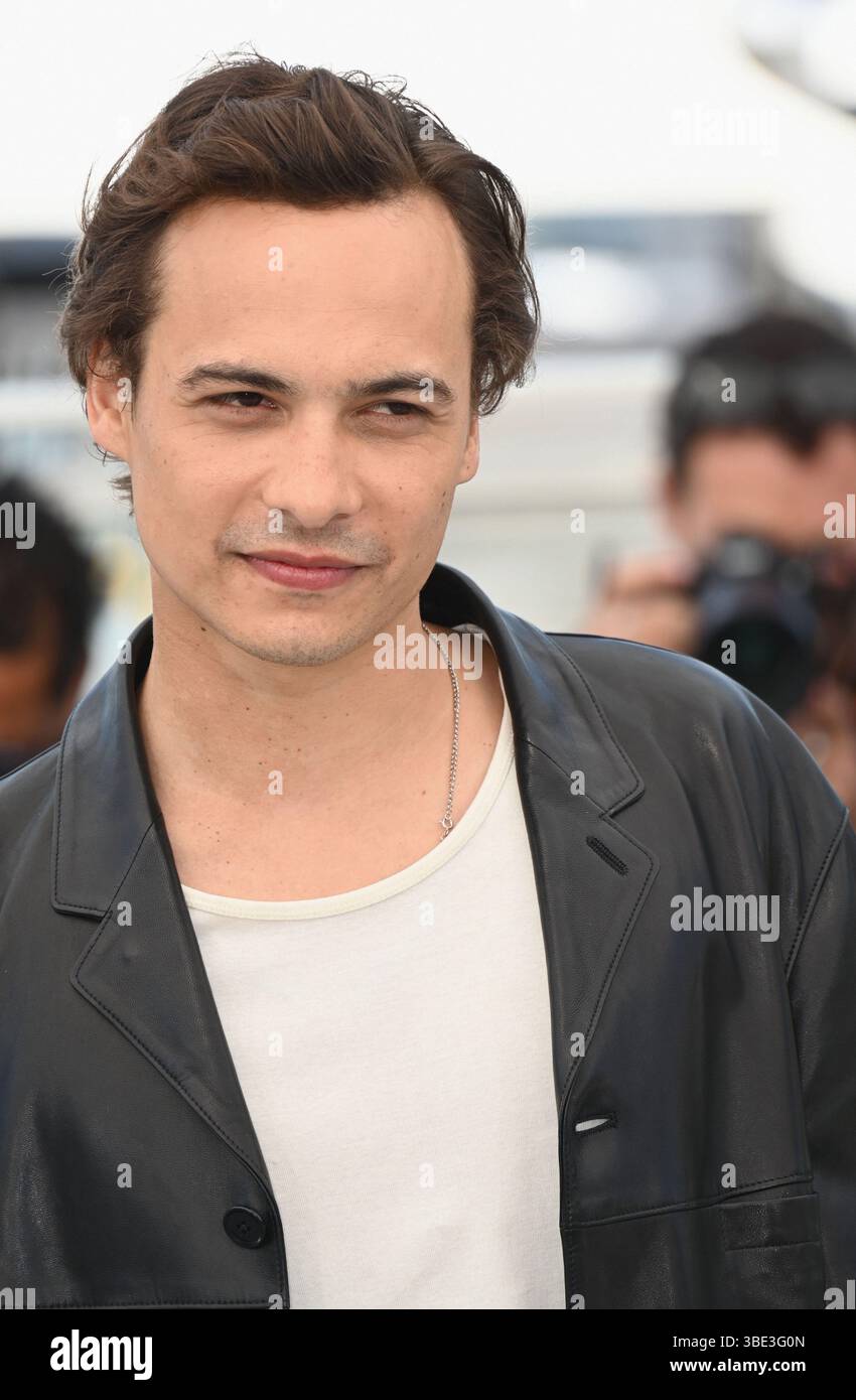 Frank Dillane Photocall of the film "Urchin" 78th Cannes Film Festival 17 May 2025 Stock Photo ...