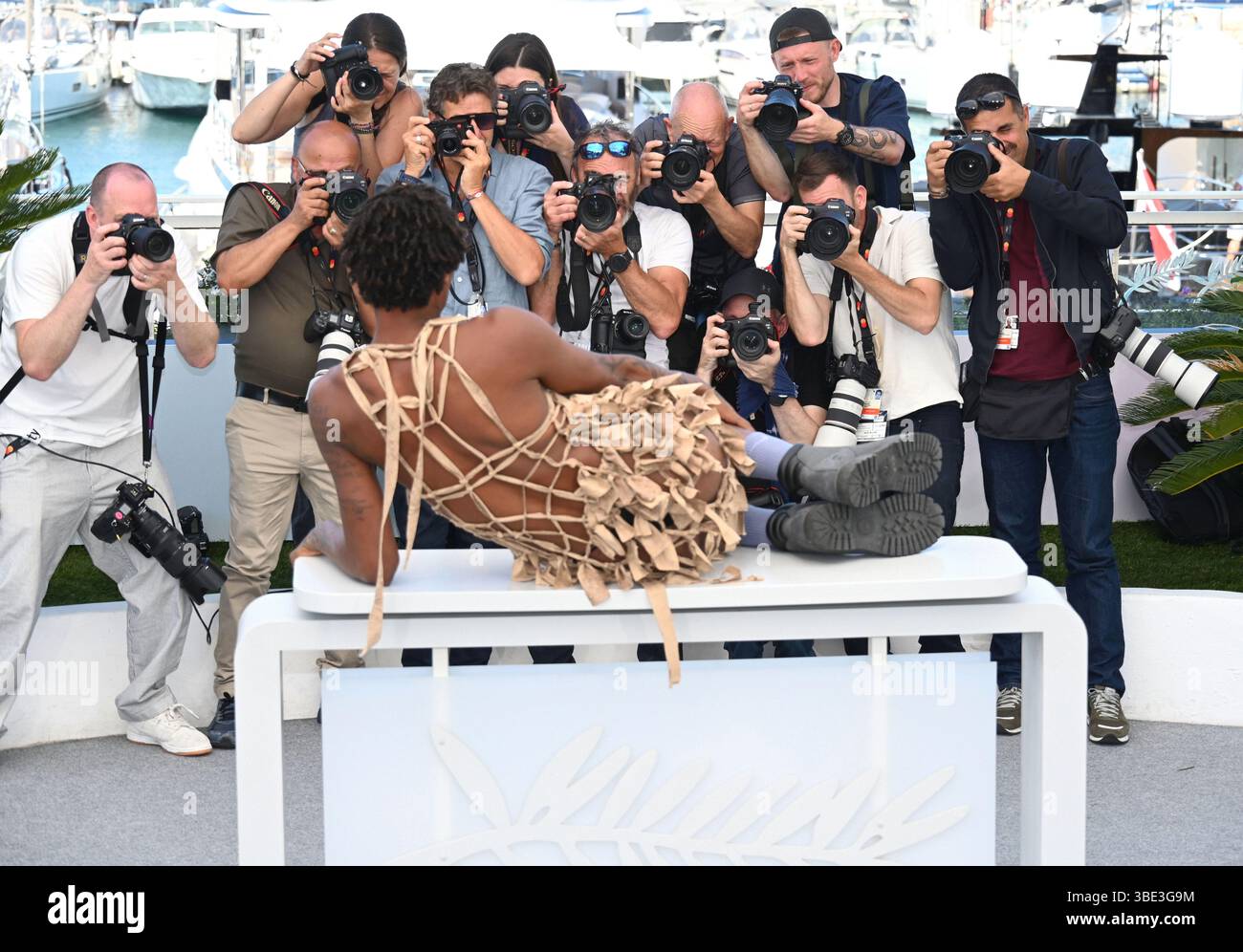 Jonathan Guilherme Photocall of the film 'O Riso E A Faca' ('I Only Rest in the Storm') 78th ...