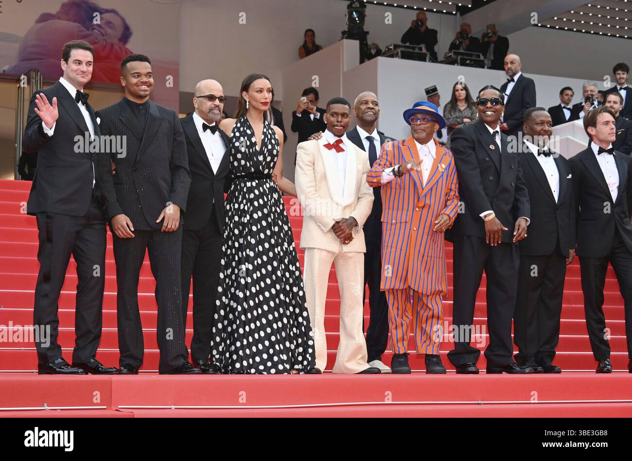 Cast and crew of the film: Jason Michael Berman, Elijah Wright, Jeffrey Wright, Aubrey Joseph ...