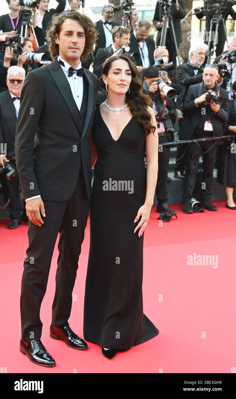 Gianmarco Tamberi, Chiara Bontempi 'The History of Sound' Cannes Film ...