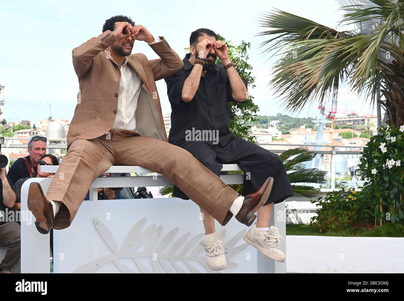 Mostafa El Kashef, Morad Mostafa Photocall of the film 'Aisha Can't Fly ...